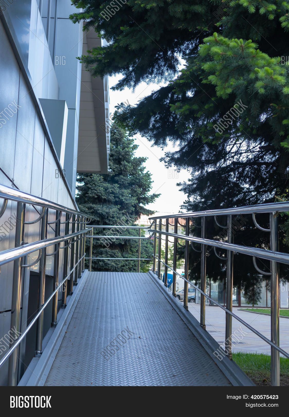 Metal Ramp Gray Image & Photo (Free Trial) | Bigstock