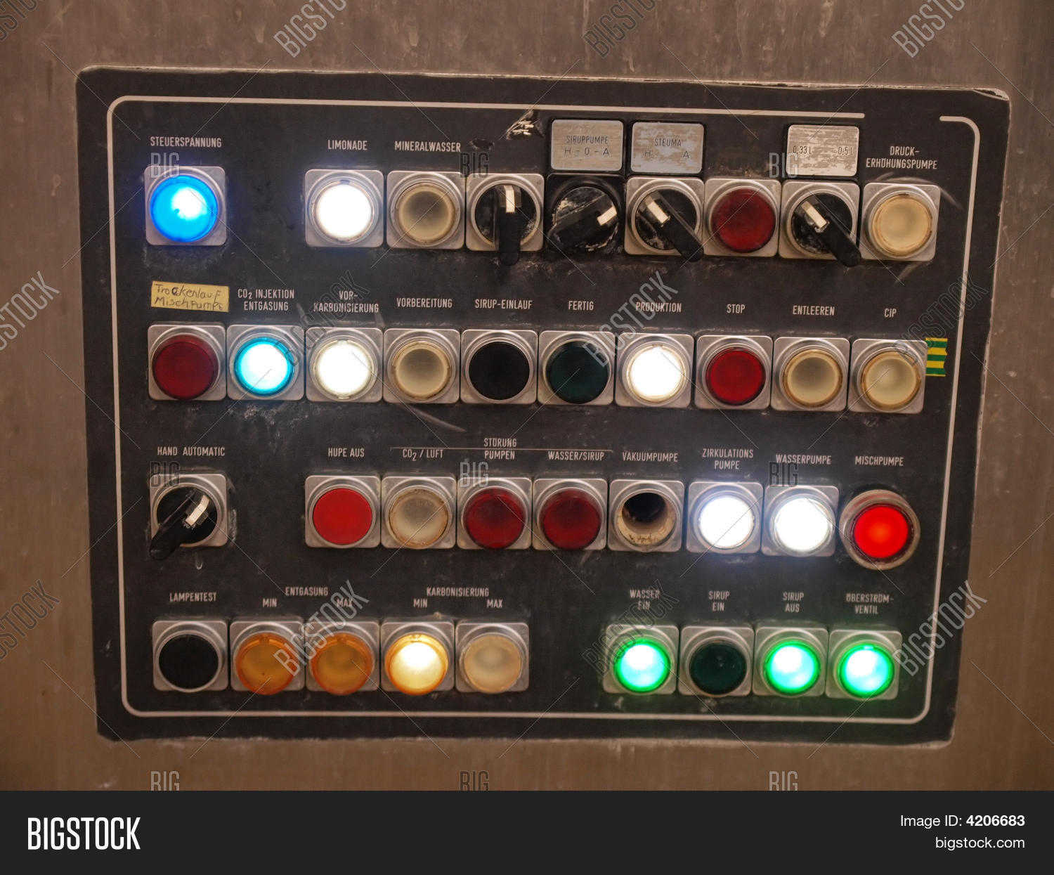 Industry Control Panel Image & Photo (Free Trial) | Bigstock