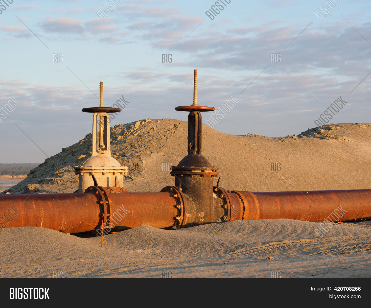 Old Rusty Oil Pipeline Image & Photo (Free Trial) | Bigstock