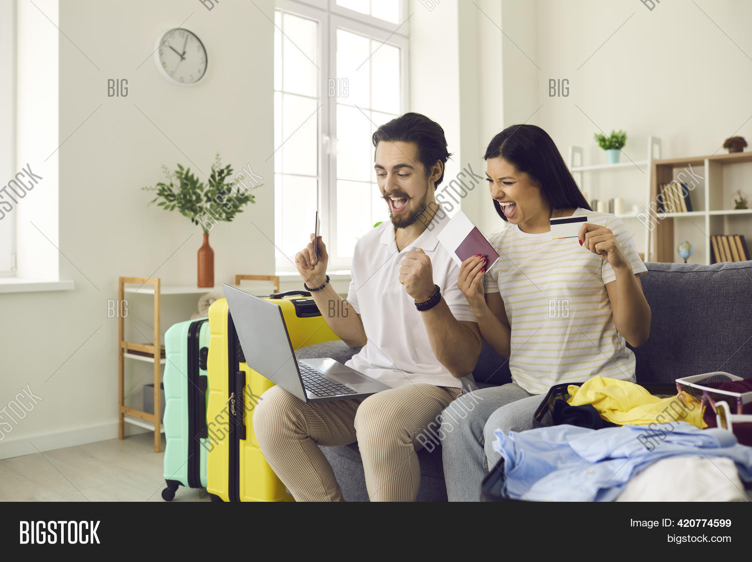 Excited Couple Getting Image & Photo (Free Trial) | Bigstock