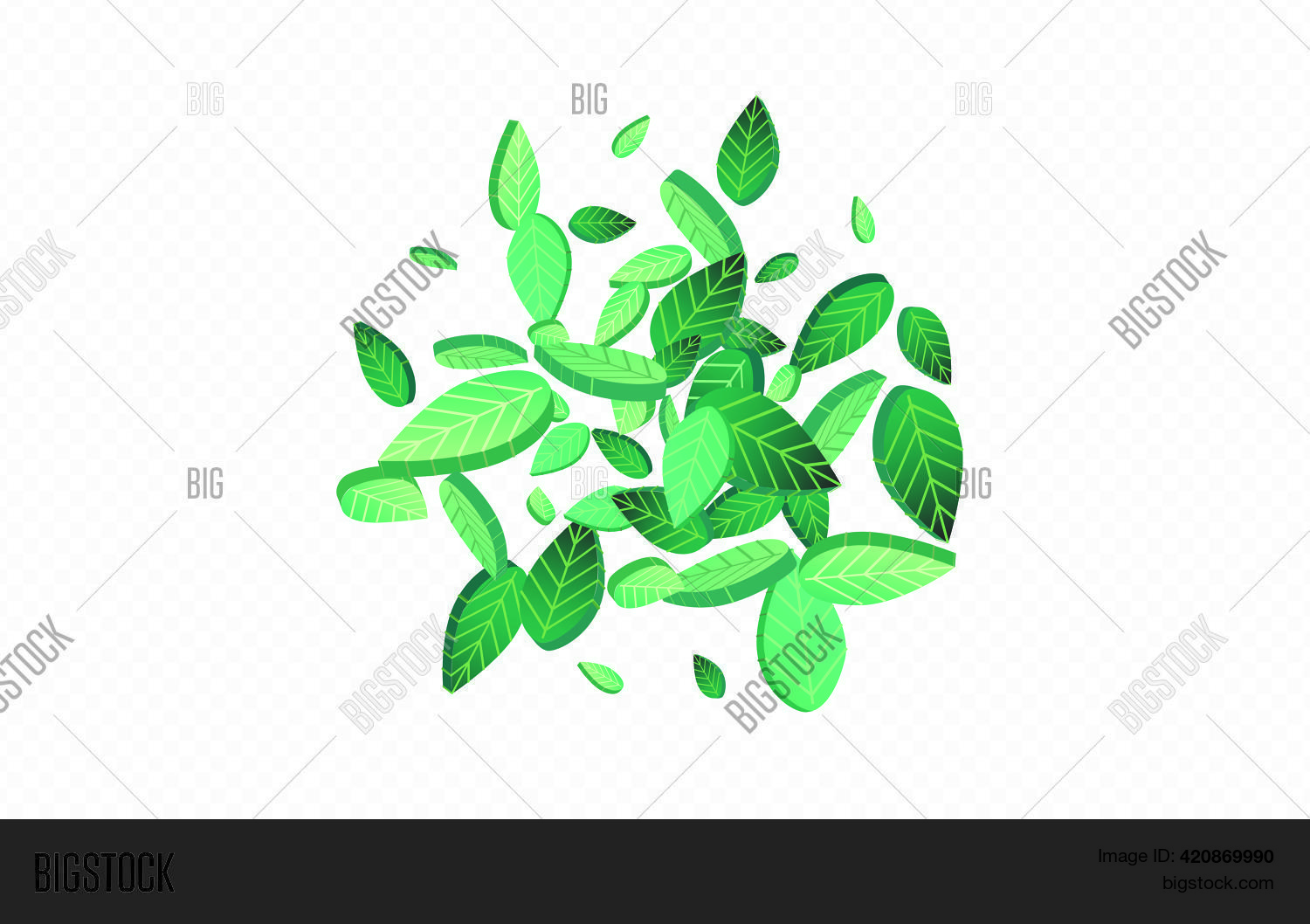 Forest Foliage Fresh Vector & Photo (Free Trial) | Bigstock