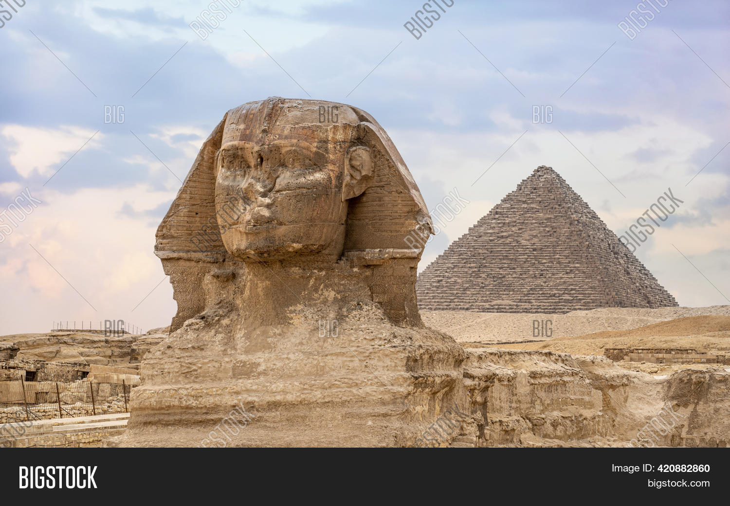 Great Sphinx Pyramid Image & Photo (Free Trial) | Bigstock