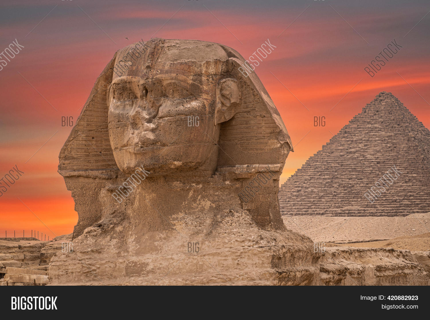 Great Sphinx Face