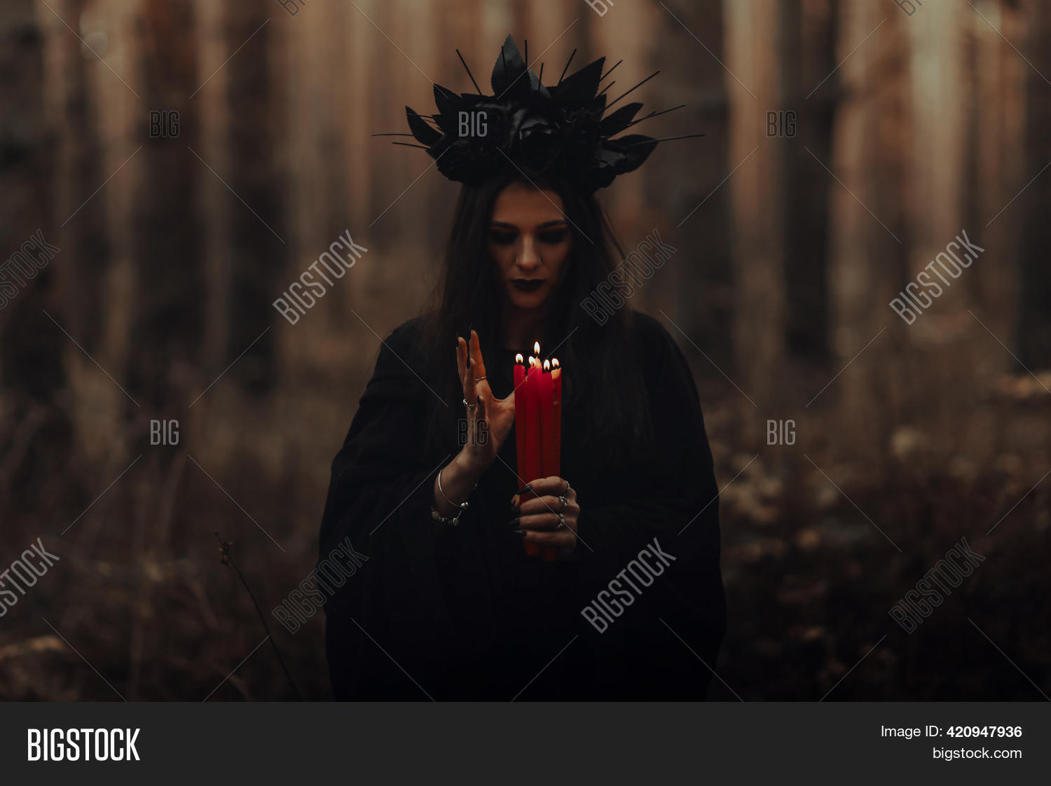 Frightening Witch Image & Photo (Free Trial) | Bigstock