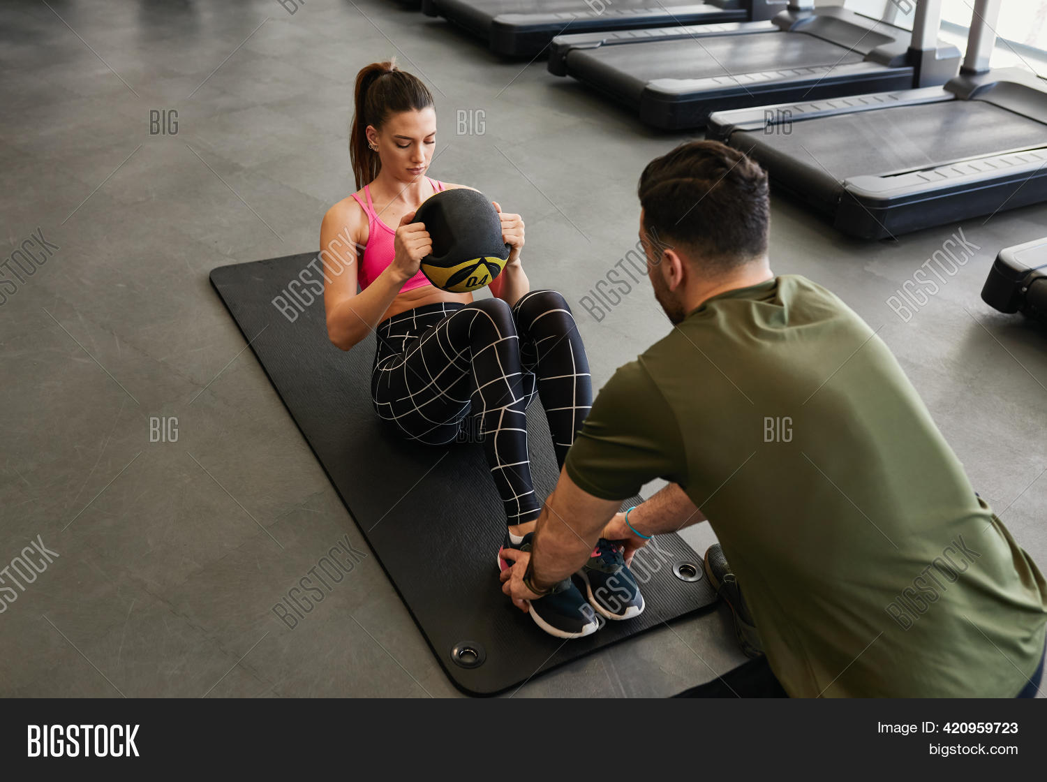 Male Personal Trainer Image & Photo (Free Trial) | Bigstock