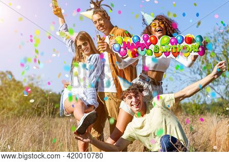 Happy Excited Friends Image & Photo (Free Trial) | Bigstock