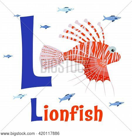 Sea Animals Alphabet Vector & Photo (Free Trial) | Bigstock