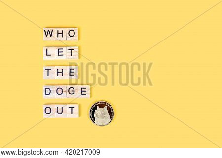 Who Let Doge Out Sign Image & Photo (Free Trial) | Bigstock