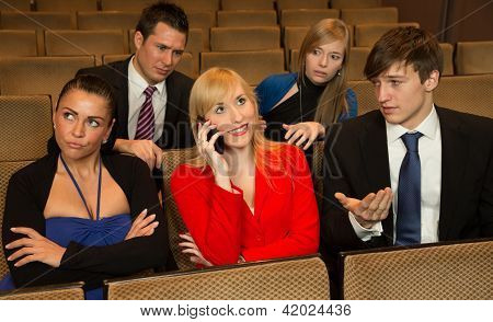 Woman Audience Image & Photo (Free Trial) | Bigstock