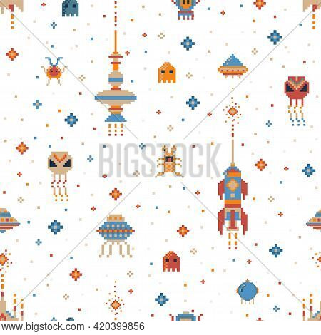 Pixel Art Inter Vector & Photo (Free Trial) | Bigstock