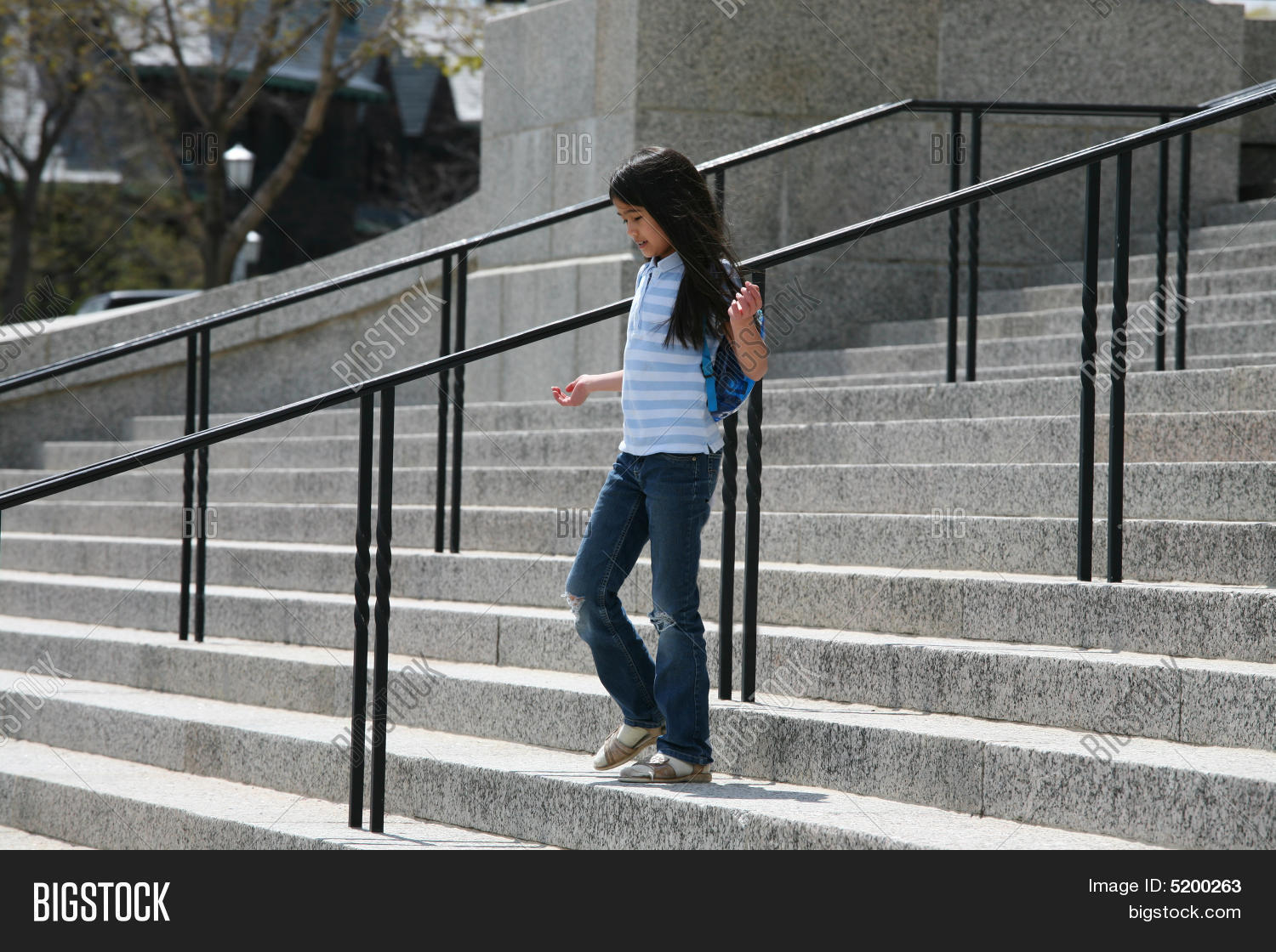 Little Girl Walking Image & Photo (Free Trial) | Bigstock