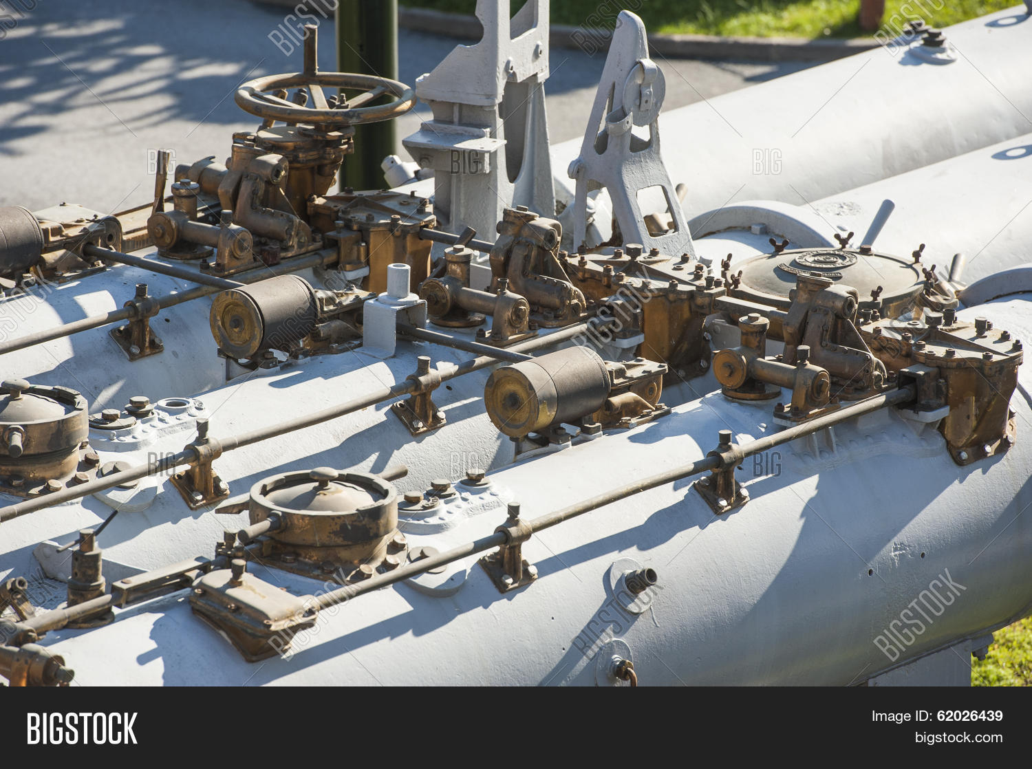 Valves Piping On Large Image & Photo (Free Trial) | Bigstock