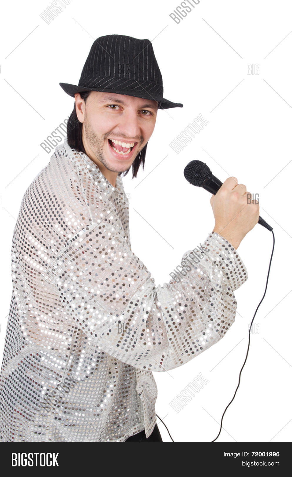 Man Mic Isolated On Image & Photo (Free Trial) | Bigstock