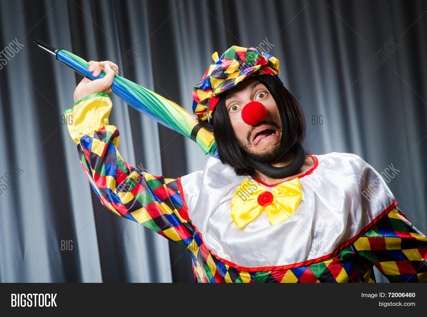Funny Clown Colourful Image & Photo (Free Trial) | Bigstock