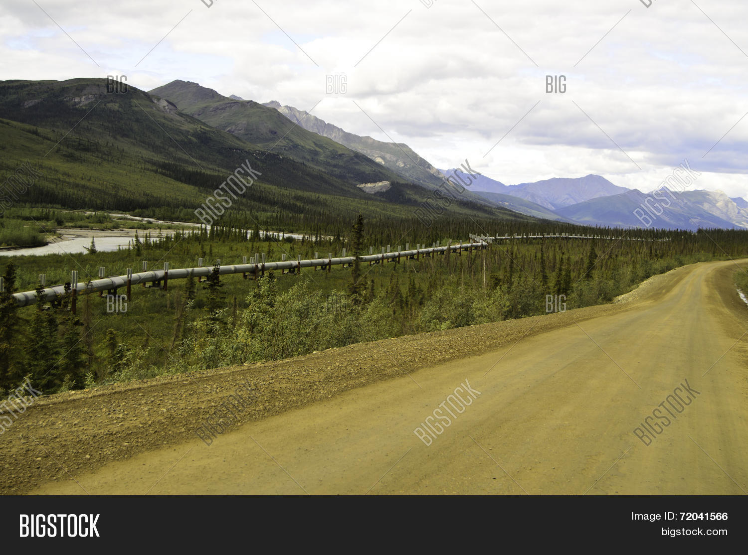 Alaska Oil Pipeline Image & Photo (Free Trial) | Bigstock