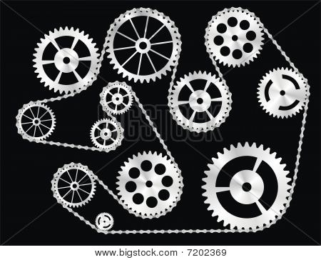 Gears Chain Image & Photo (Free Trial) | Bigstock
