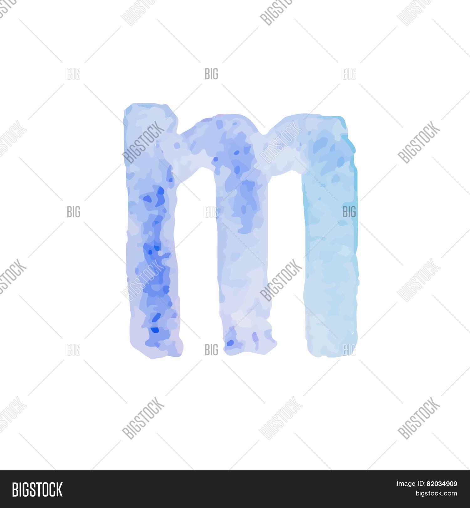 Letter M Colorful Vector & Photo (Free Trial) | Bigstock