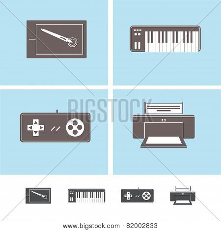 Computer Peripheral Vector & Photo (Free Trial) | Bigstock