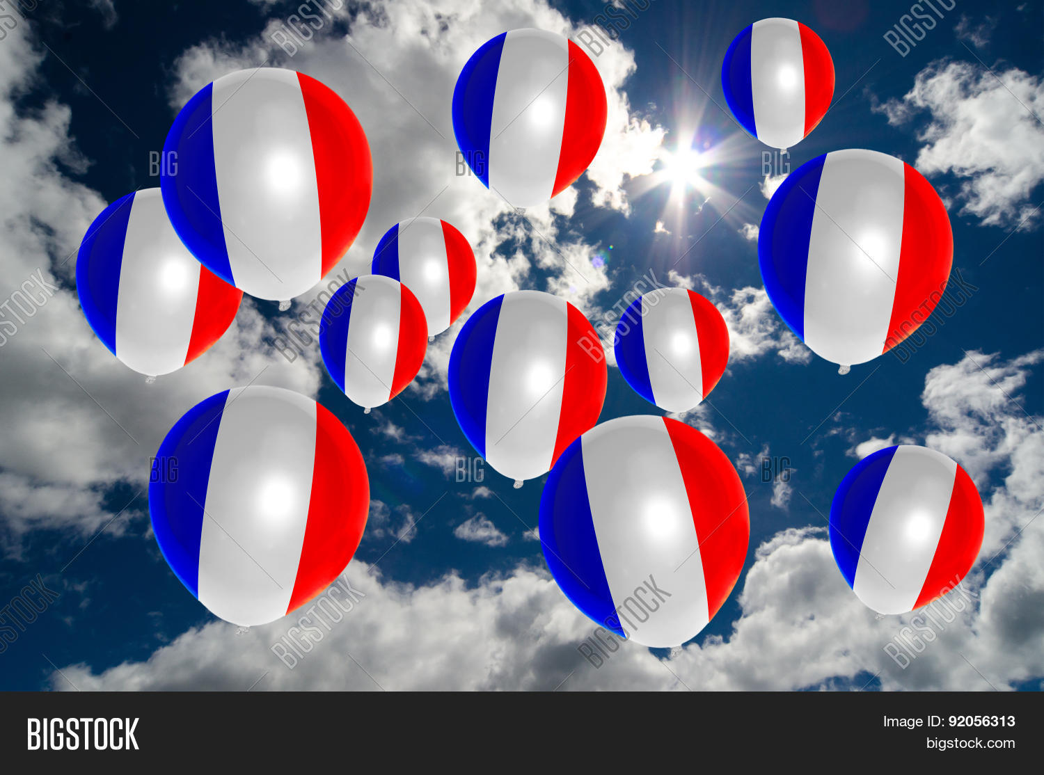 Many Balloons France Image & Photo (Free Trial) | Bigstock