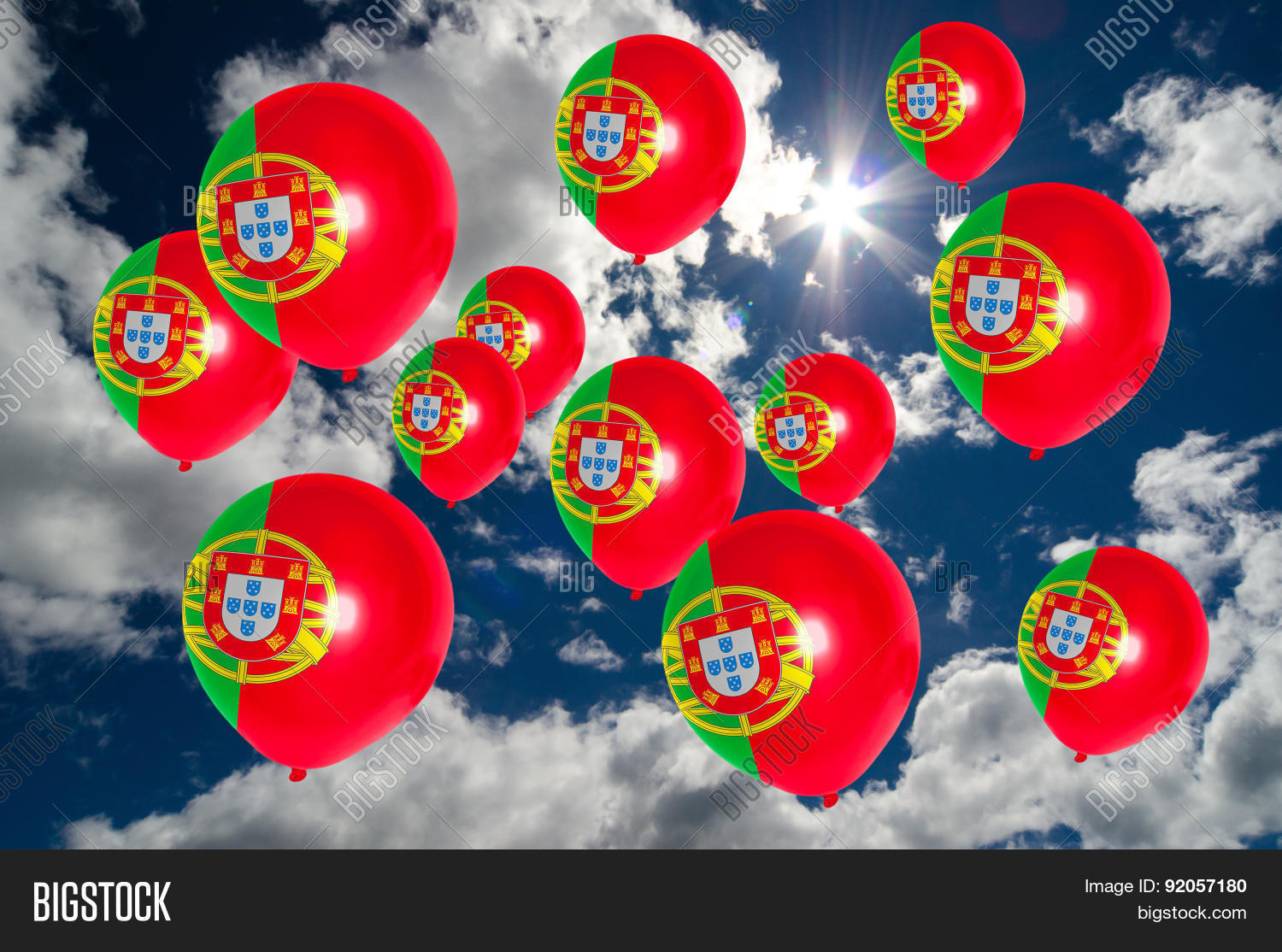 Many Balloons Portugal Image & Photo (Free Trial) | Bigstock