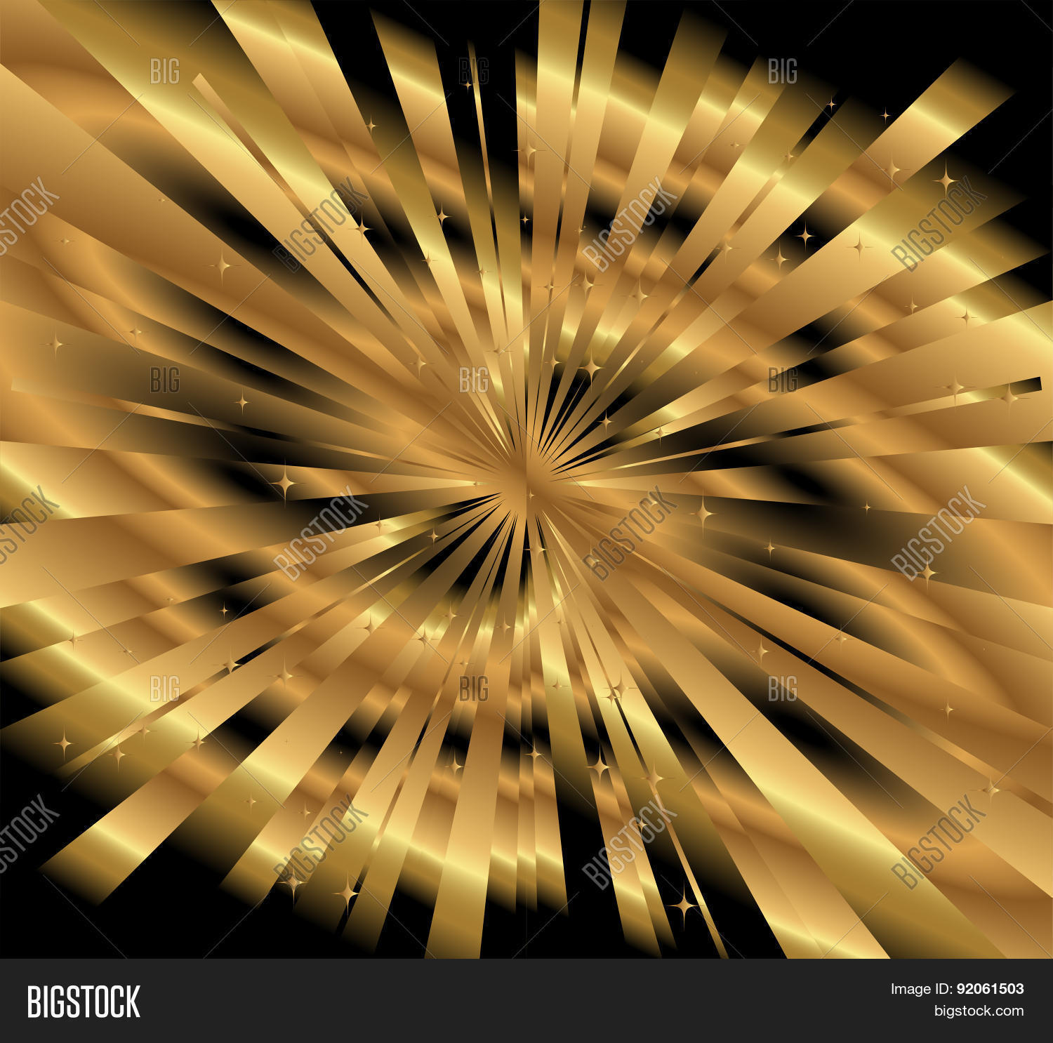 Ray Gold Background Image & Photo (Free Trial) | Bigstock