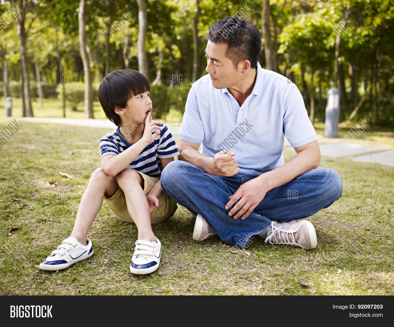Asian Father Son Image & Photo (Free Trial) | Bigstock