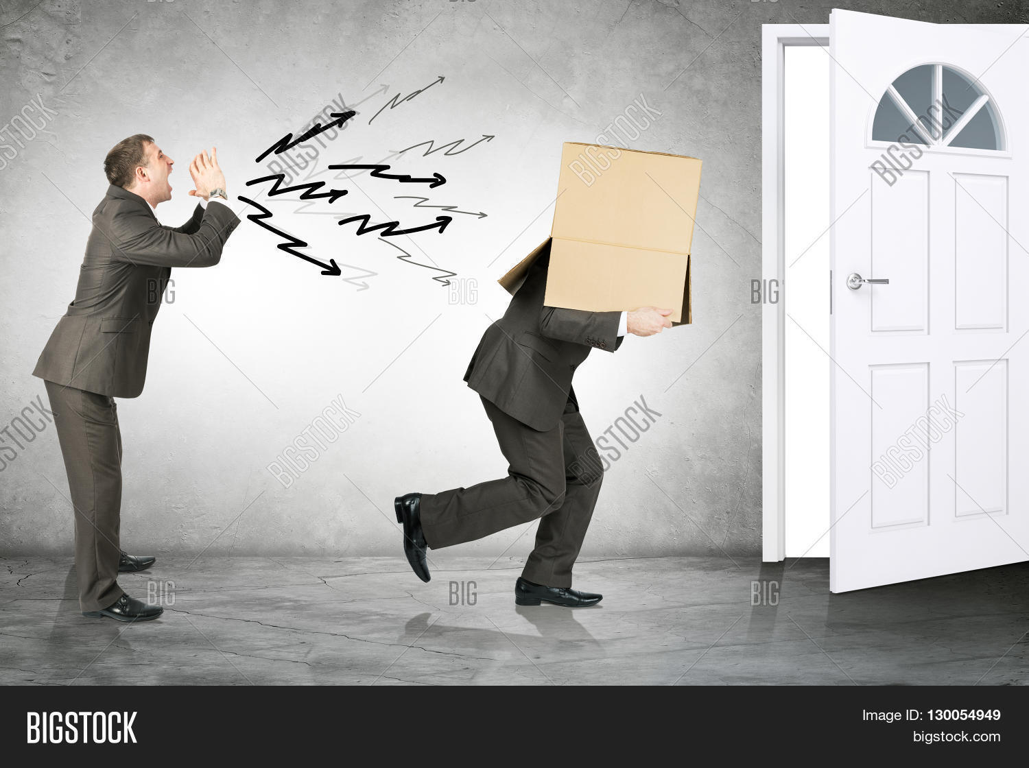 Business Boss Shouting Image & Photo (Free Trial) | Bigstock