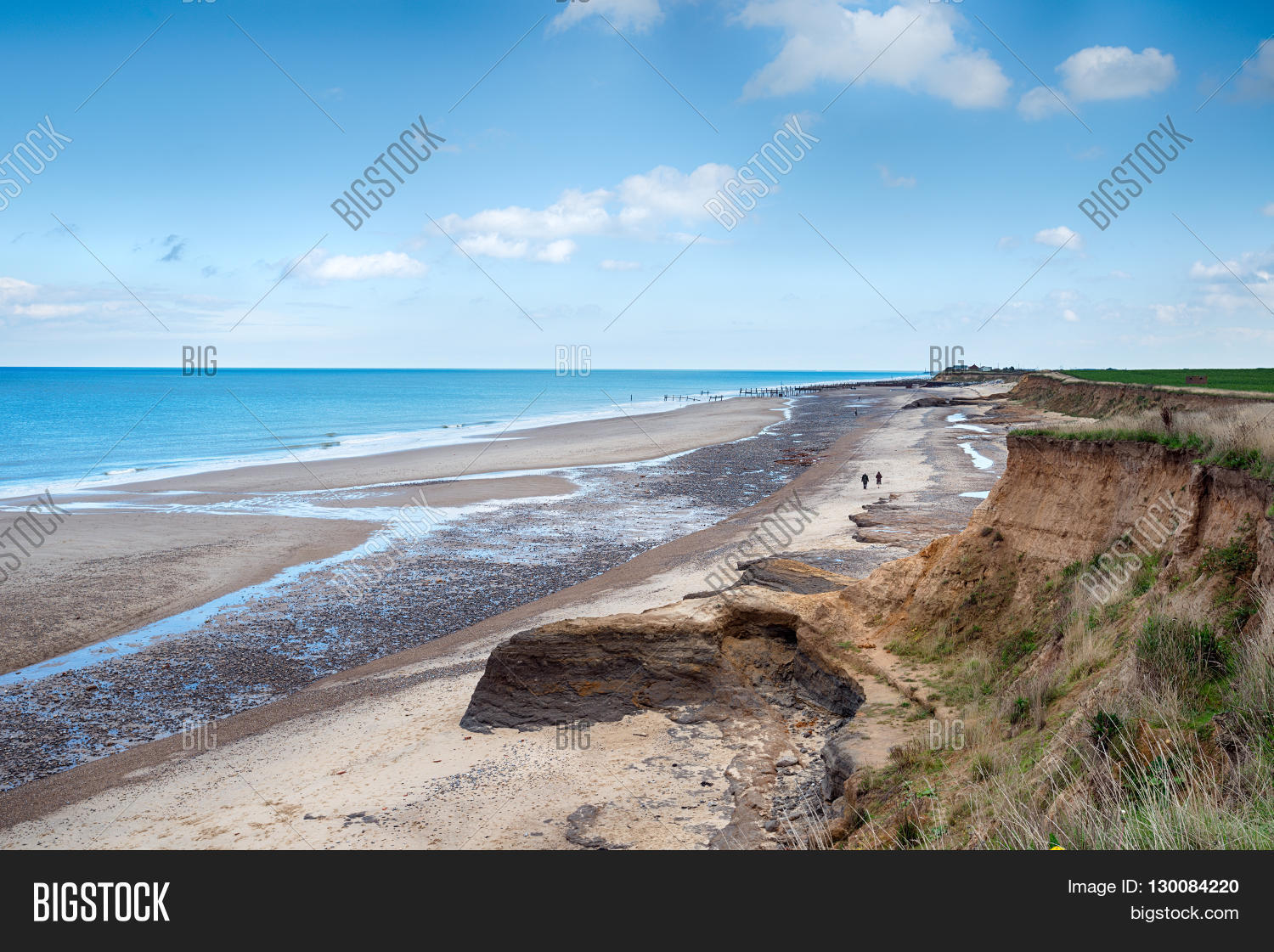 Cliffs Happisburgh Image & Photo (Free Trial) | Bigstock