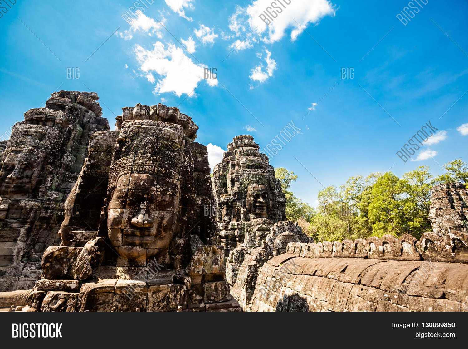 Bayon Temple Angkor Image & Photo (Free Trial) | Bigstock
