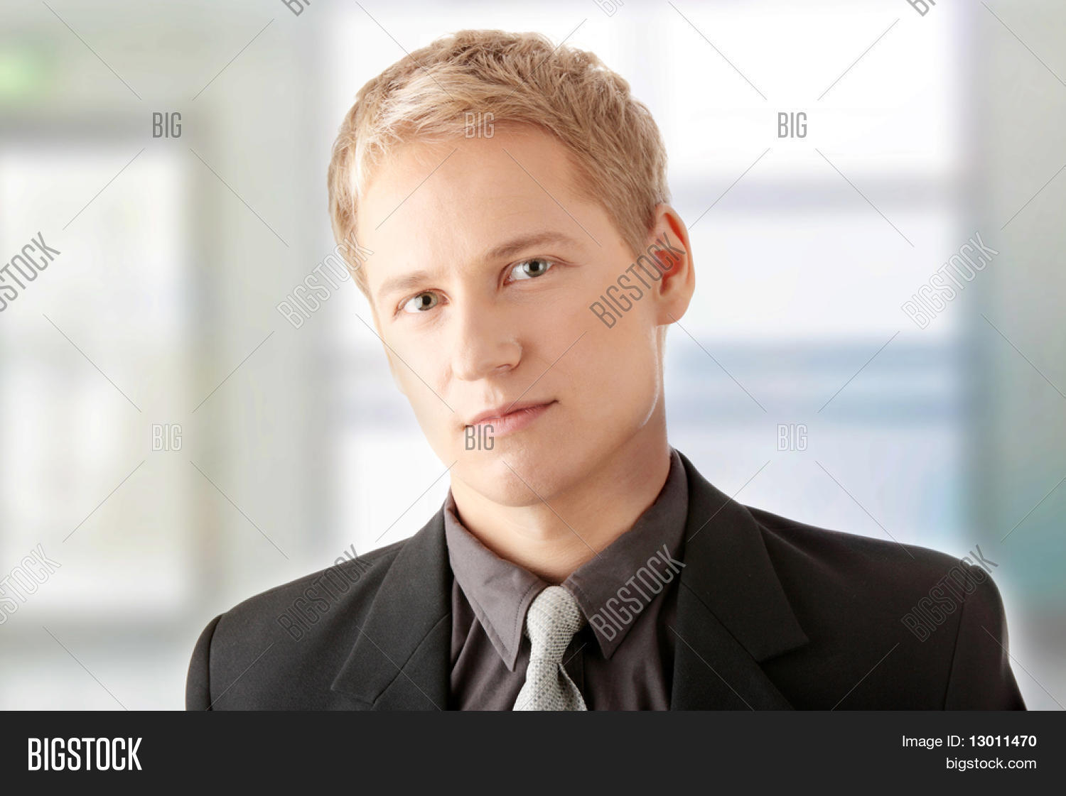 Closeup Smart Handsome Image & Photo (Free Trial) | Bigstock