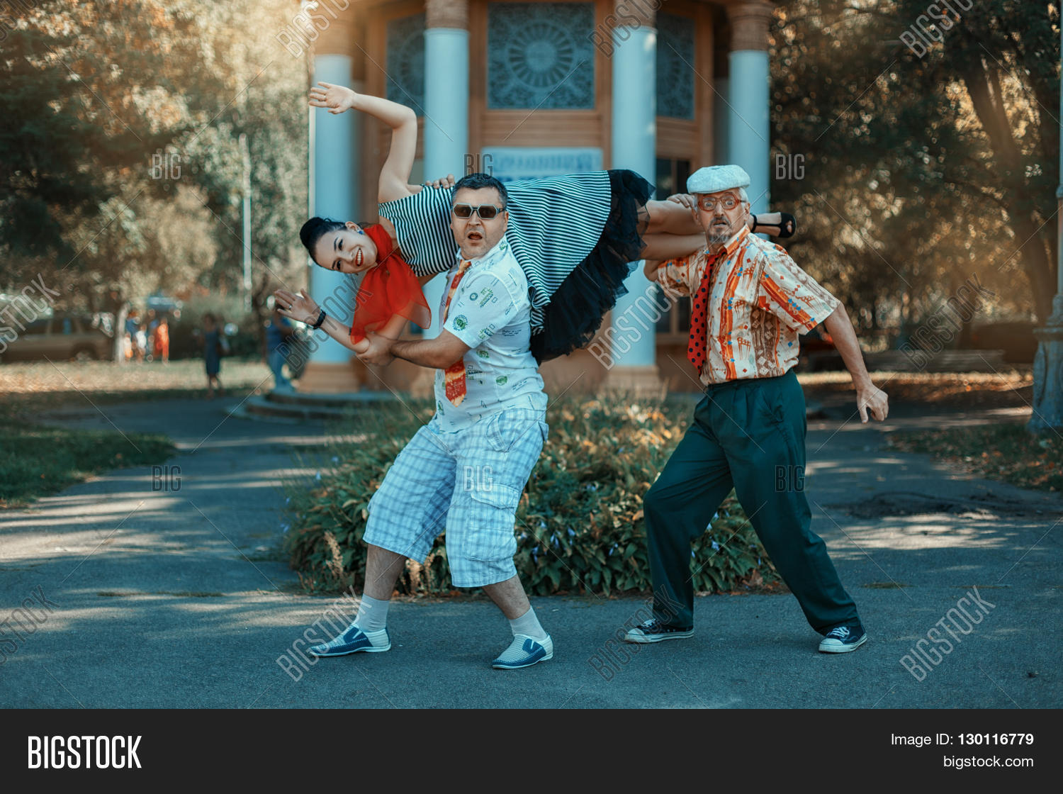 Two Men Park Carry Image & Photo (Free Trial) | Bigstock