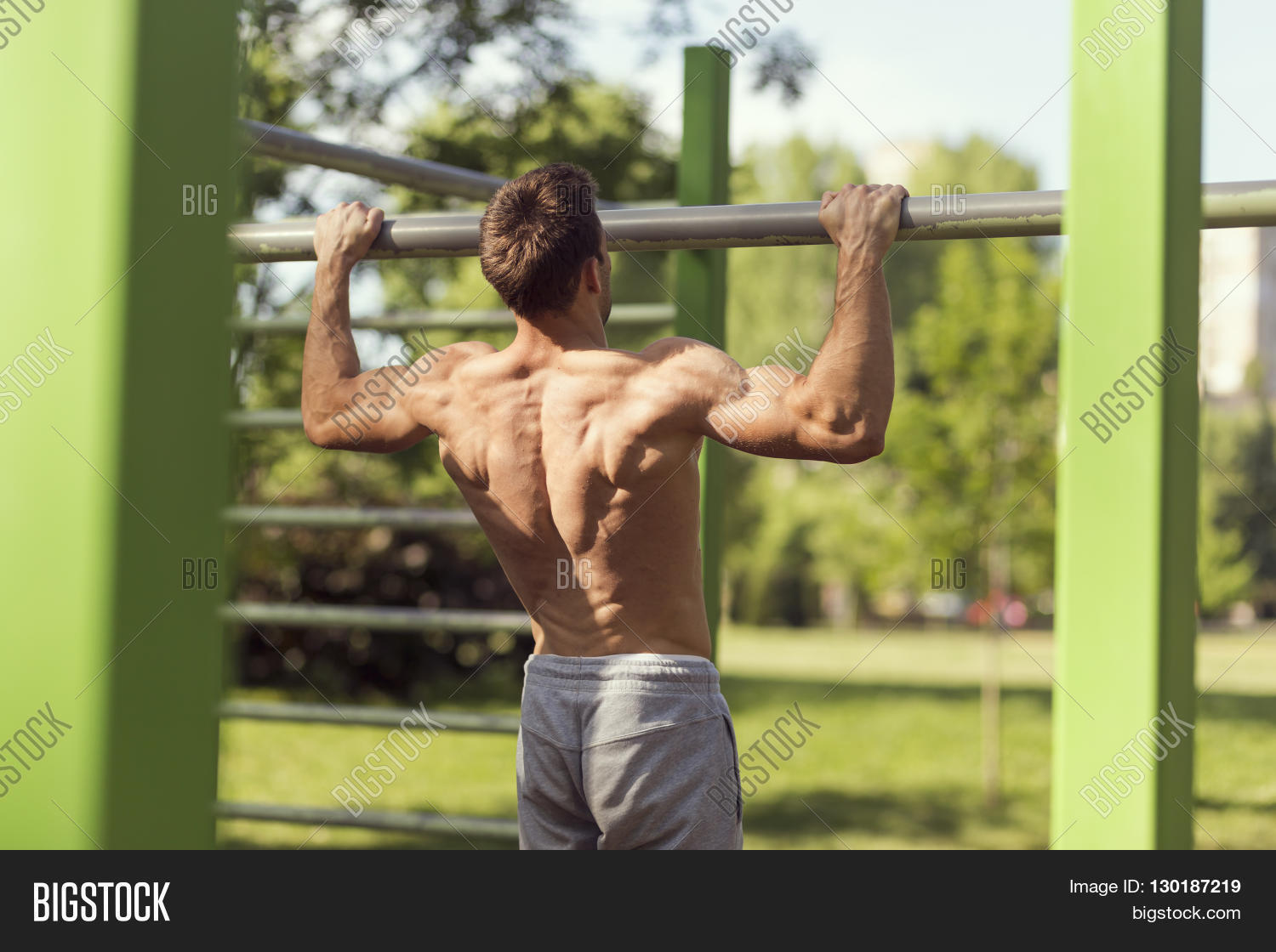 Muscular Built Young Image & Photo (Free Trial) | Bigstock