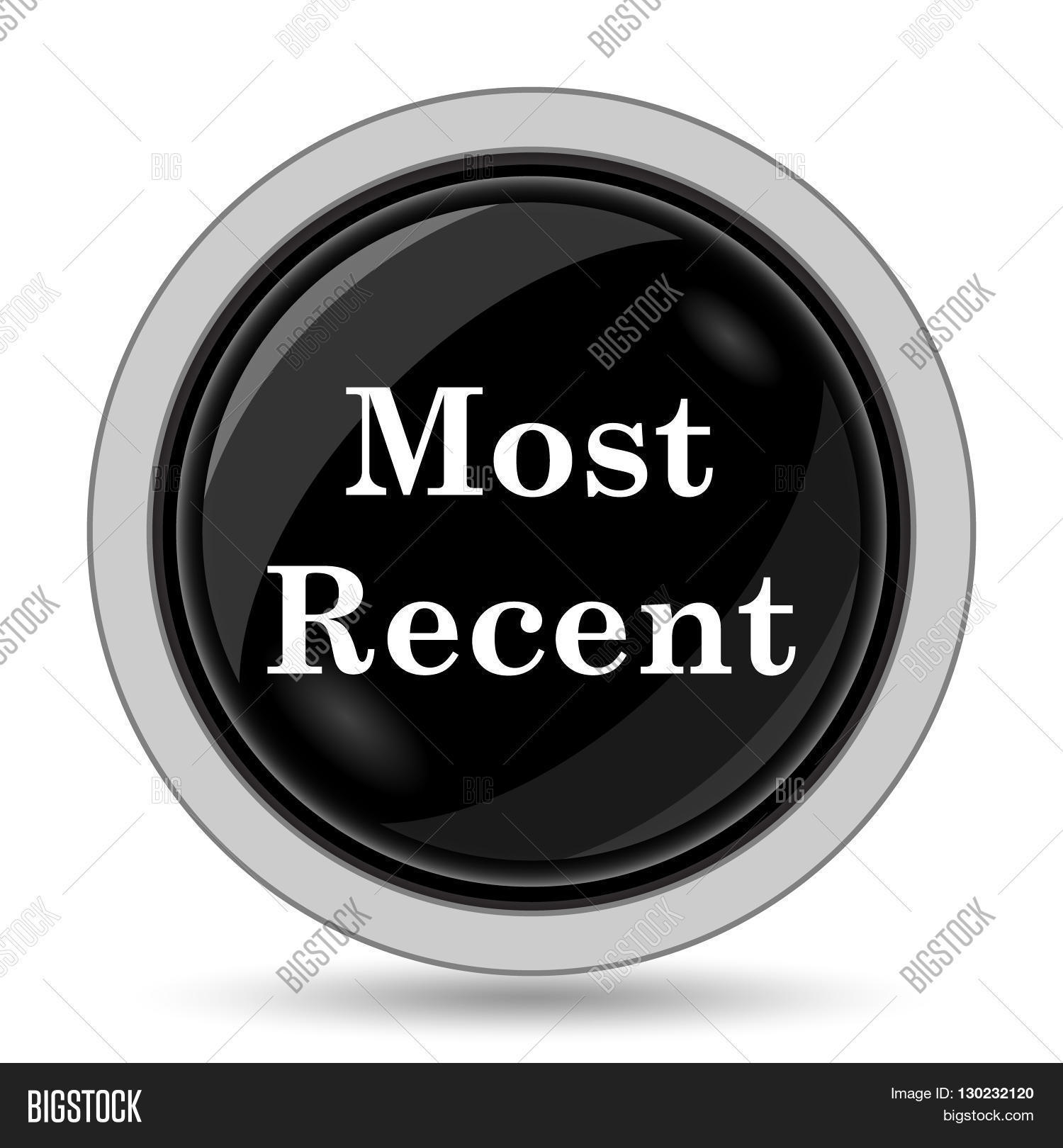 Most Recent Icon Image & Photo (Free Trial) | Bigstock
