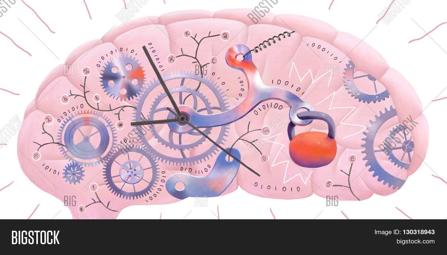 Illustration Brain Image & Photo (Free Trial) | Bigstock