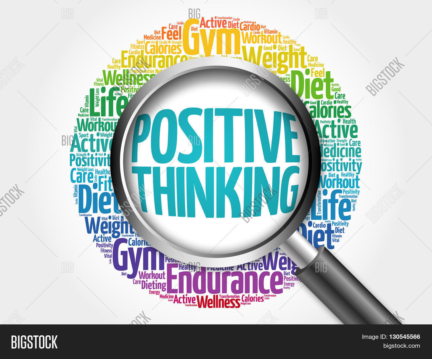 Positive Thinking Word Image & Photo (Free Trial) | Bigstock