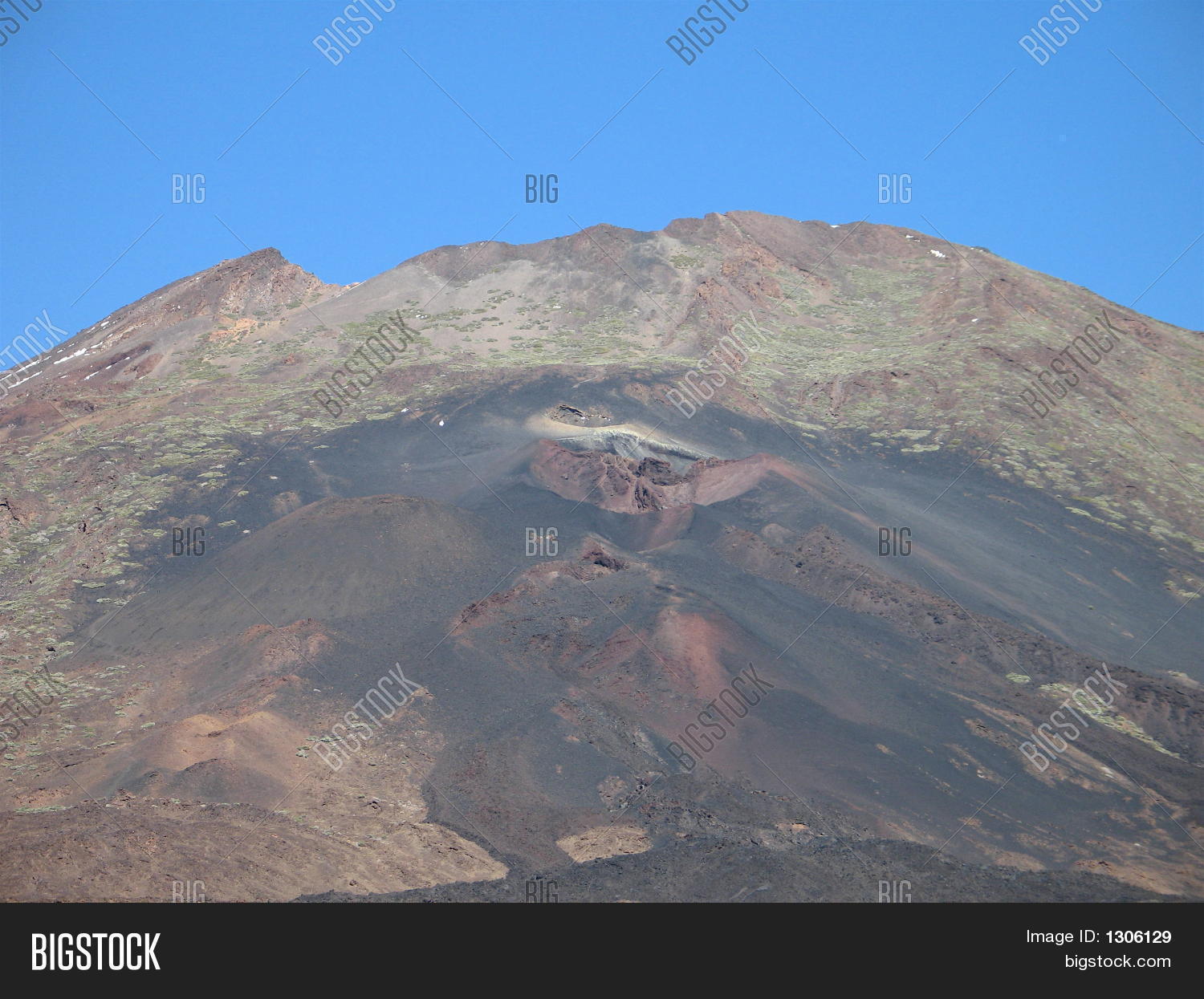 Lava Spouts El Teide Image & Photo (Free Trial) | Bigstock