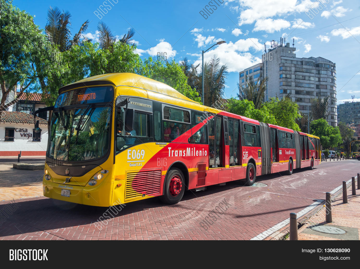 Transmilenio Bus Image & Photo (Free Trial) | Bigstock