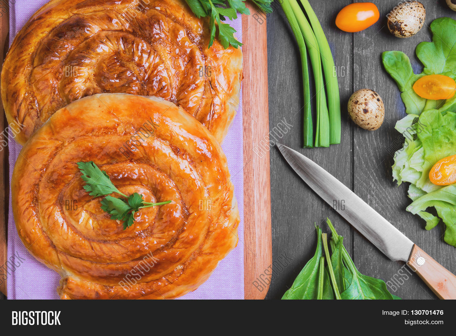 Spiral Filo Pie Image & Photo (Free Trial) | Bigstock