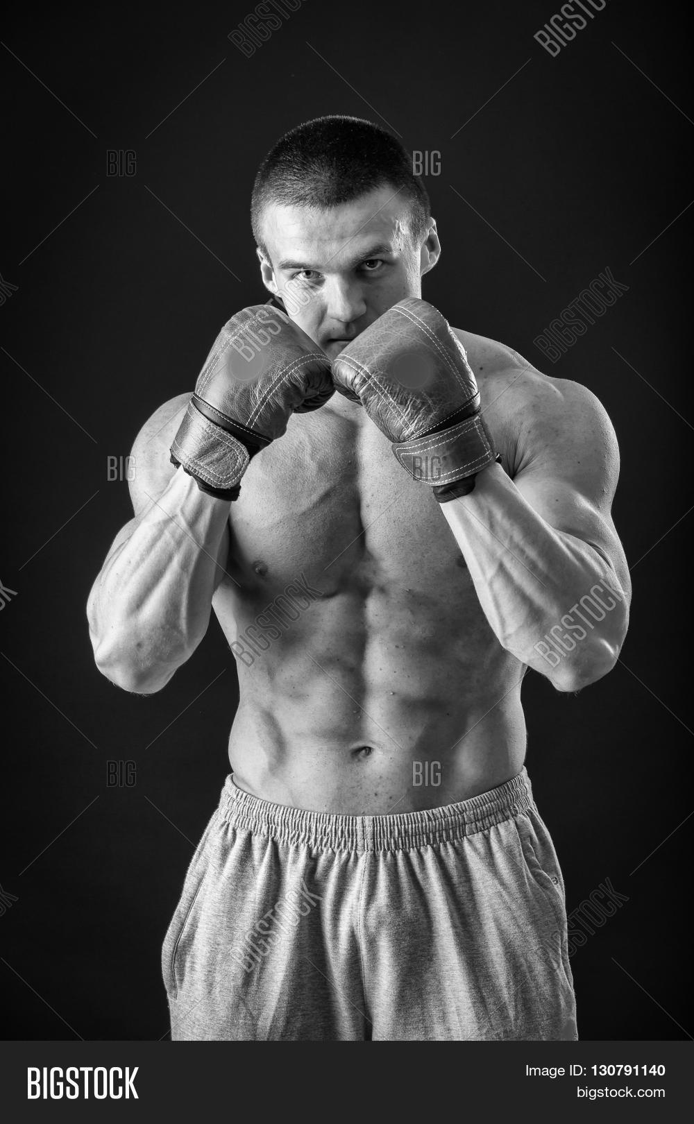 Man Boxing Gloves. Image & Photo (Free Trial) | Bigstock