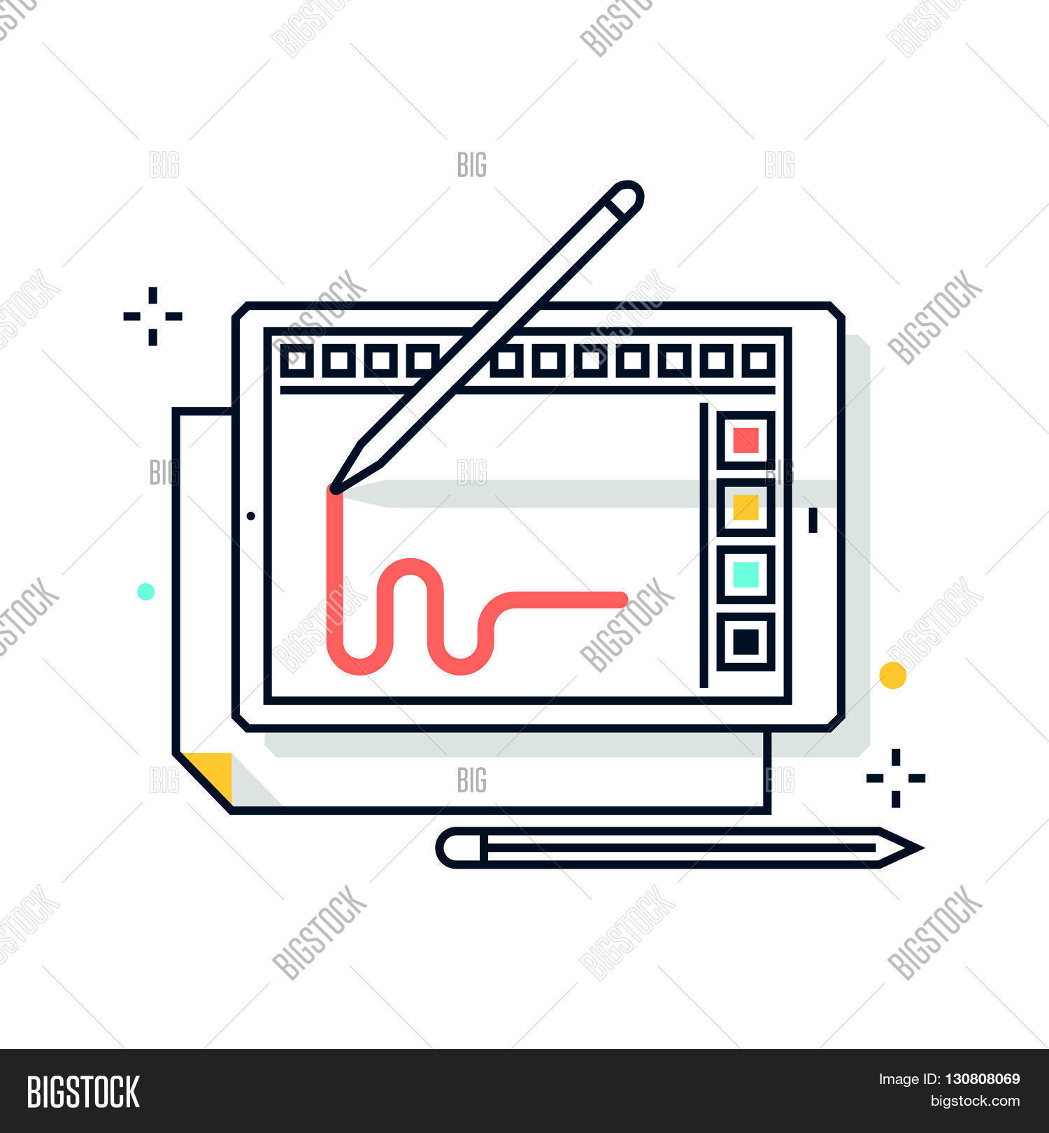 Color Line, Vector & Photo (Free Trial) | Bigstock