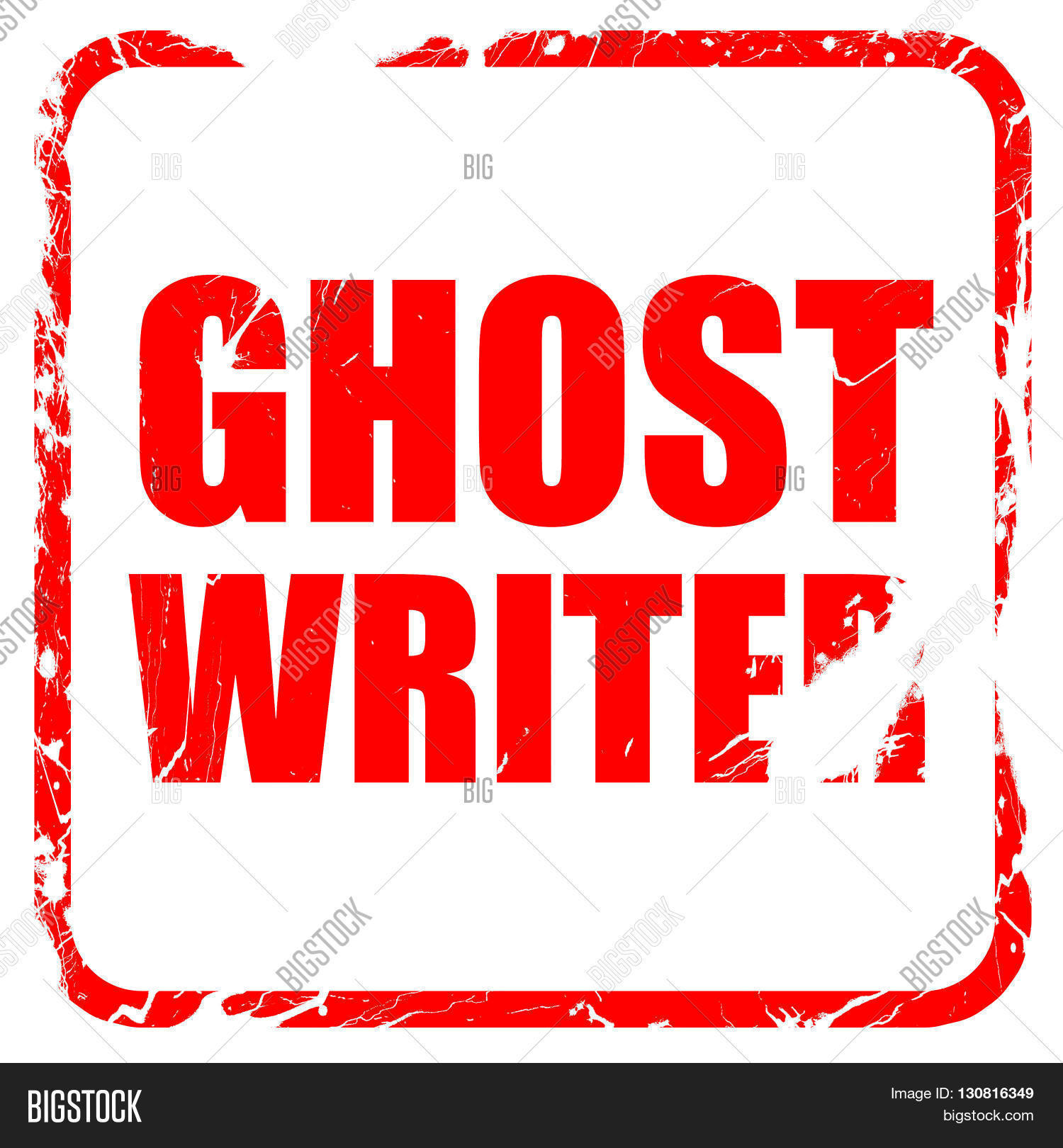 Ghost Writer, Red Image & Photo (Free Trial) | Bigstock