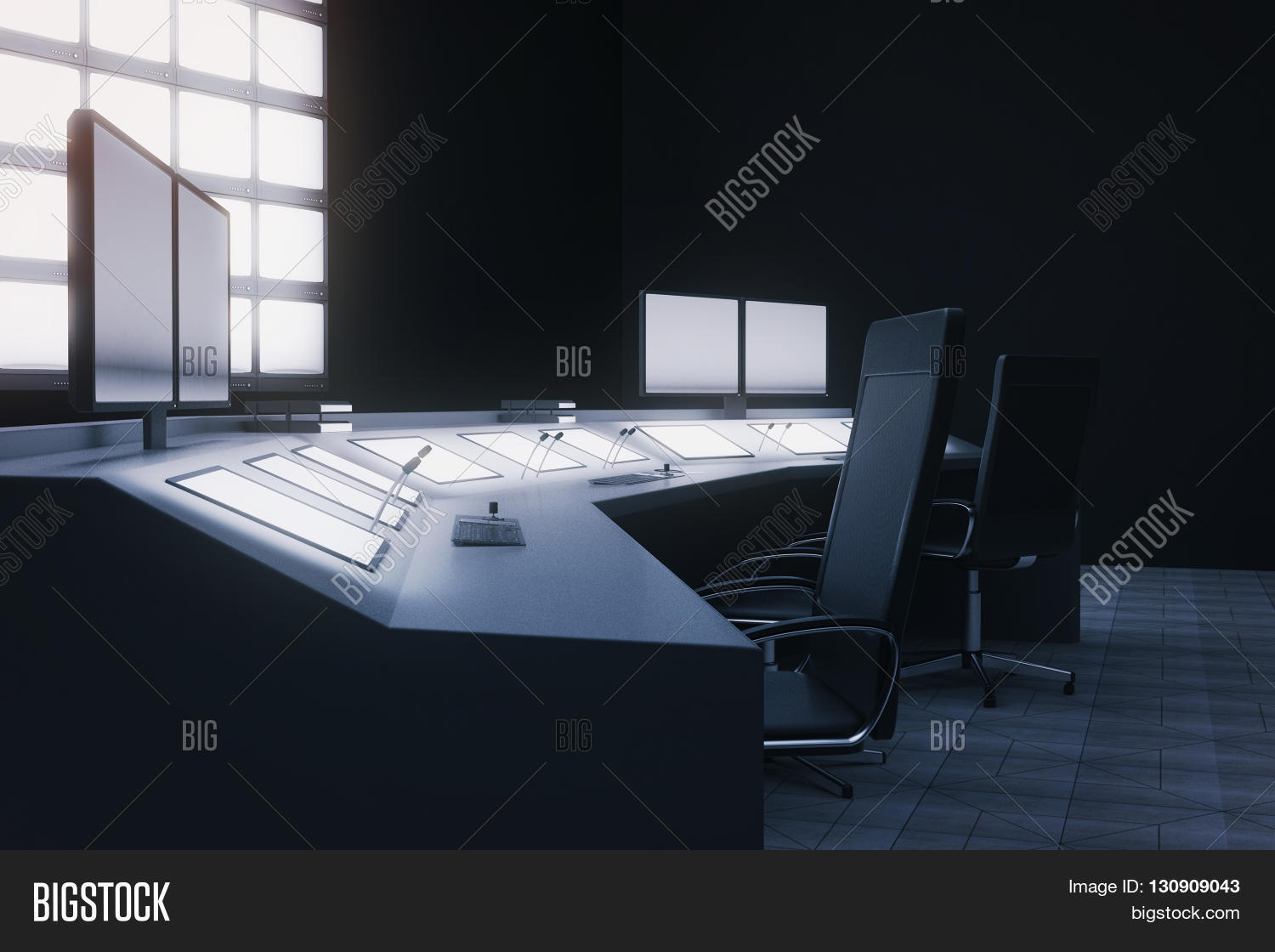 Security Room Interior Image & Photo (Free Trial) | Bigstock