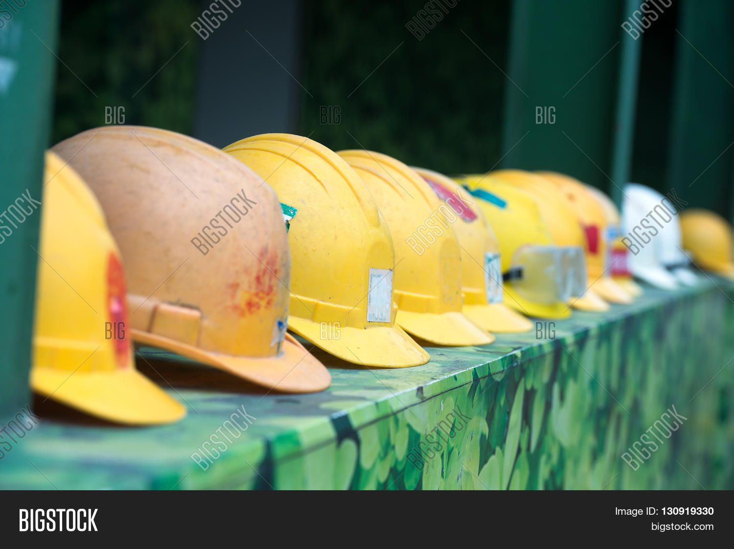 Helmets Builders Lying Image & Photo (Free Trial) | Bigstock