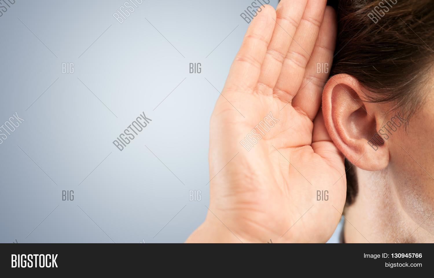 Listen Image & Photo (Free Trial) | Bigstock