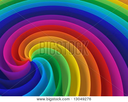 Rainbow Color Spiral Image & Photo (Free Trial) | Bigstock