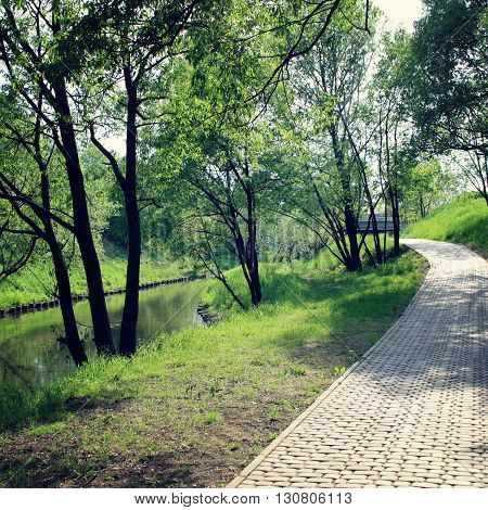 Walking Path Near Image & Photo (Free Trial) | Bigstock