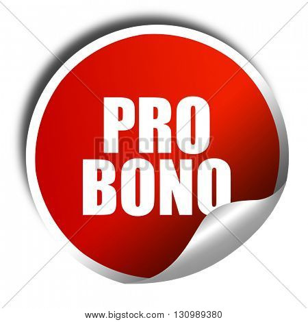 Pro Bono, 3D Rendering Image & Photo (Free Trial) | Bigstock