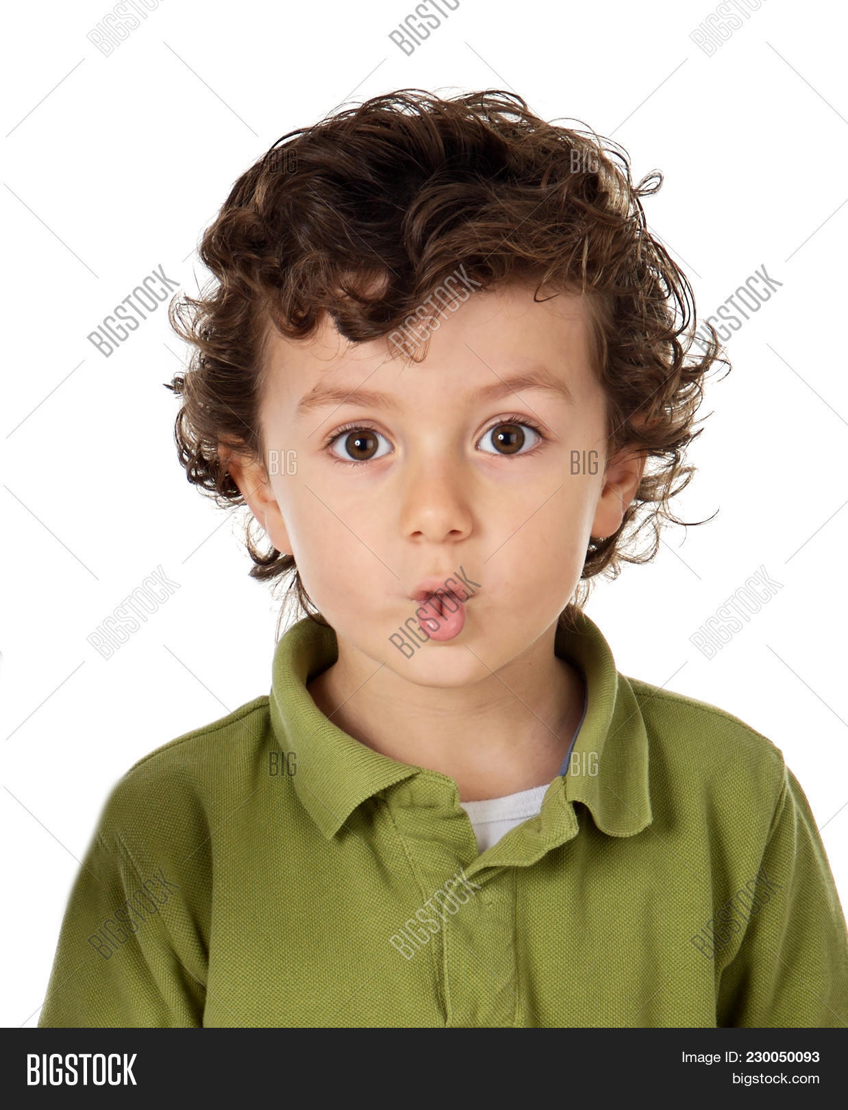 Funny Child Doing Grin Image & Photo (Free Trial) | Bigstock