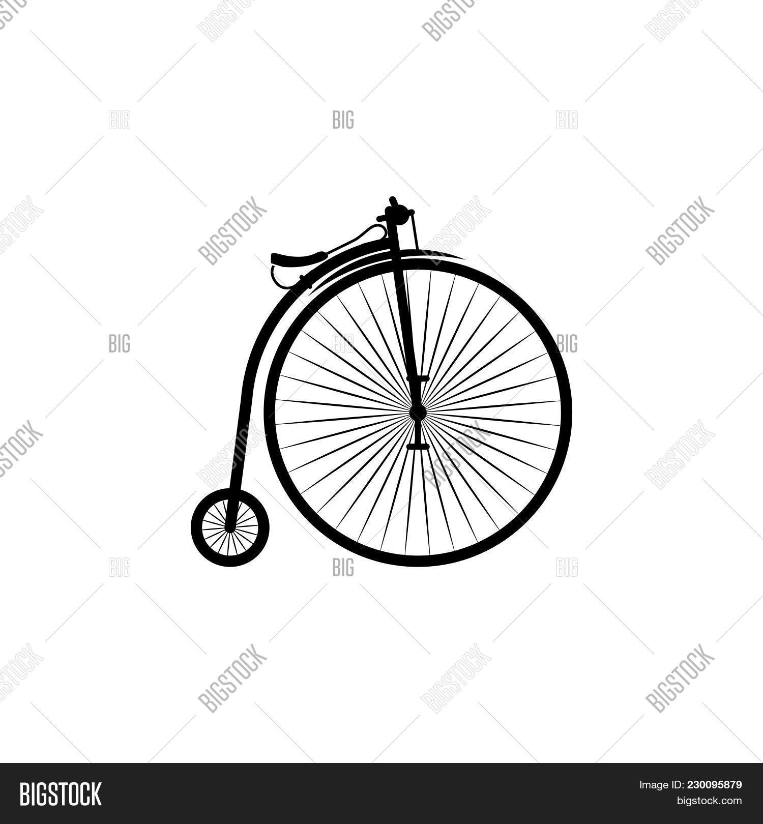 Penny-farthing Vector Vector & Photo (Free Trial) | Bigstock