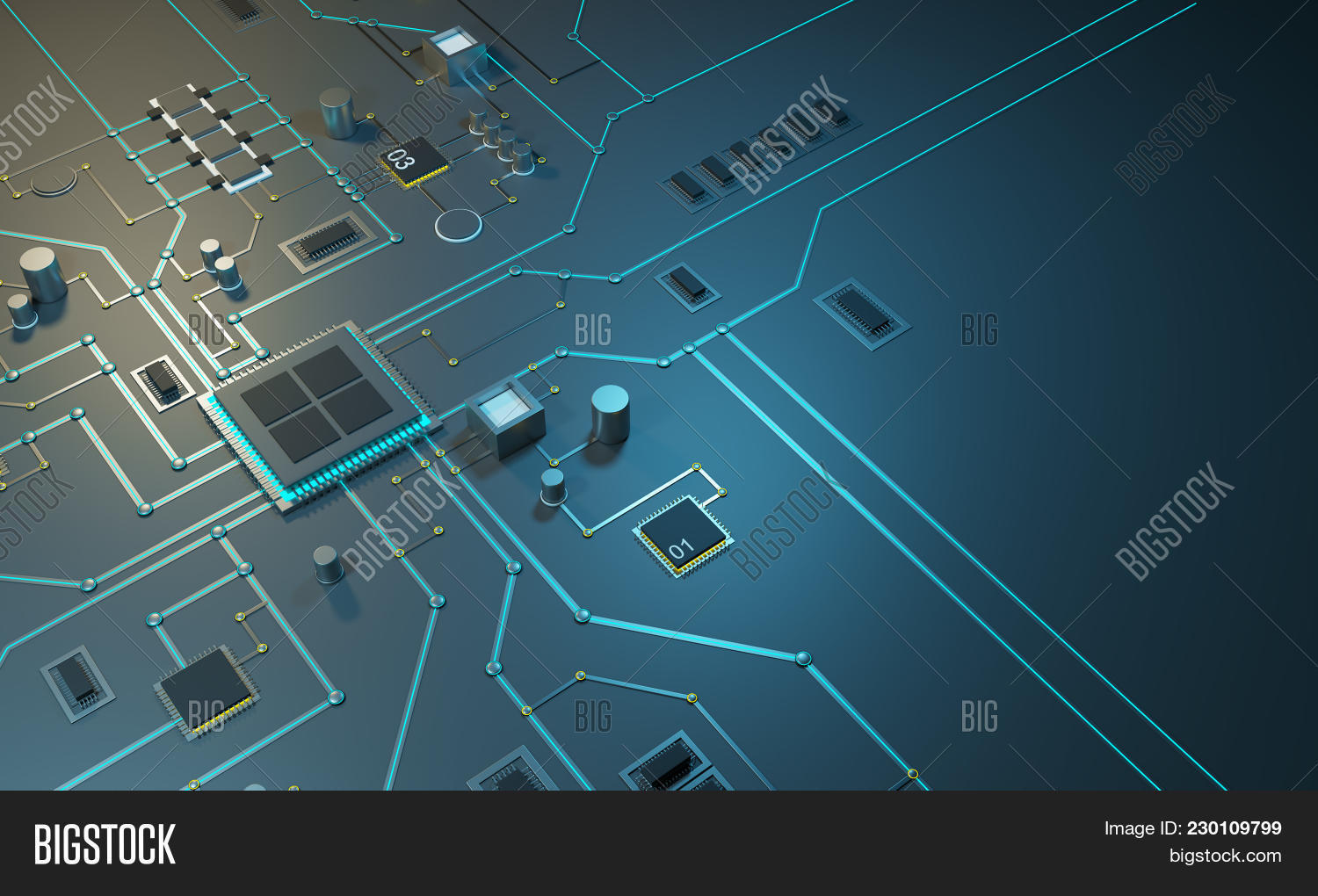 High Tech Electronic Image & Photo (Free Trial) | Bigstock